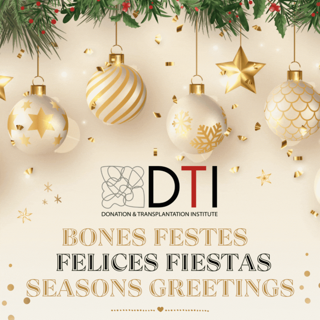 SEASONS GREETINGS! | DTI Foundation | Donation & Transplantation Institute